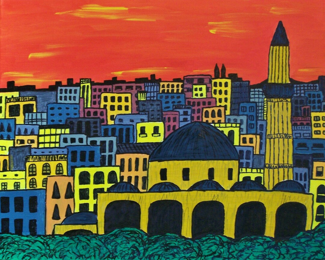 Syrian Sunset (print) - Etsy