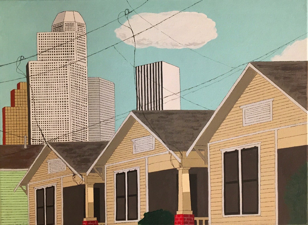 Third Ward, Houston, TX (original) - Etsy