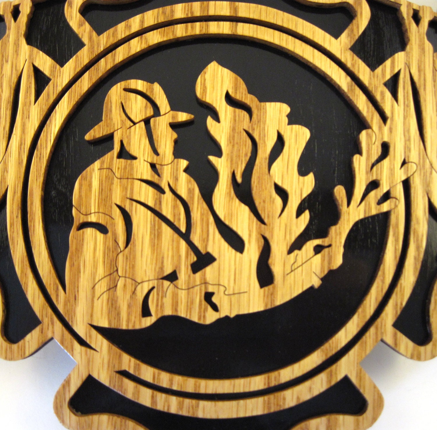 Firefighter and Angels Wall Plaque - Etsy