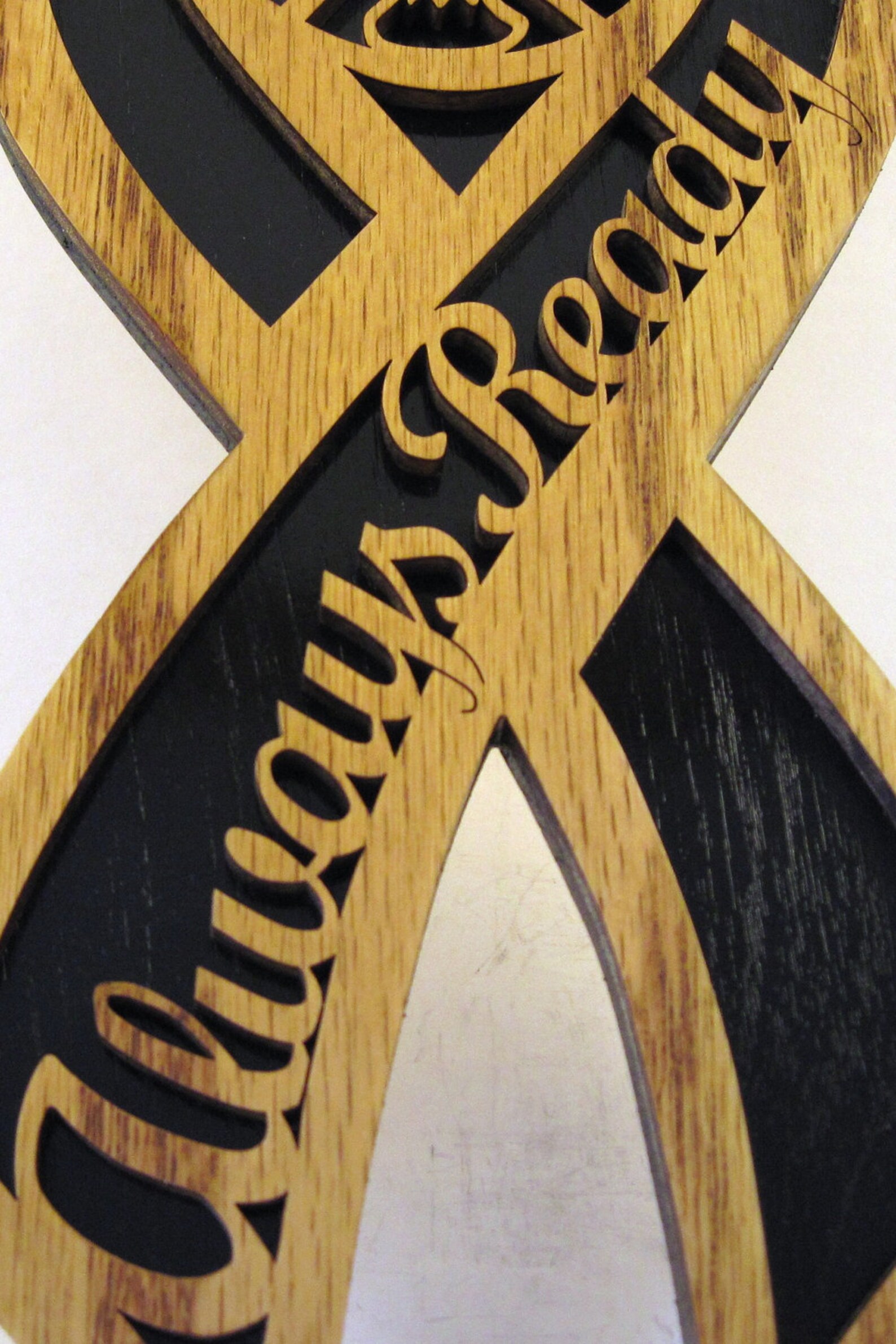 Always Ready Firefighter Ribbon Scroll Saw Cut - Etsy