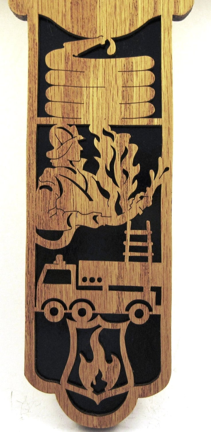 Firefighter Cross Scroll Saw Cut - Etsy