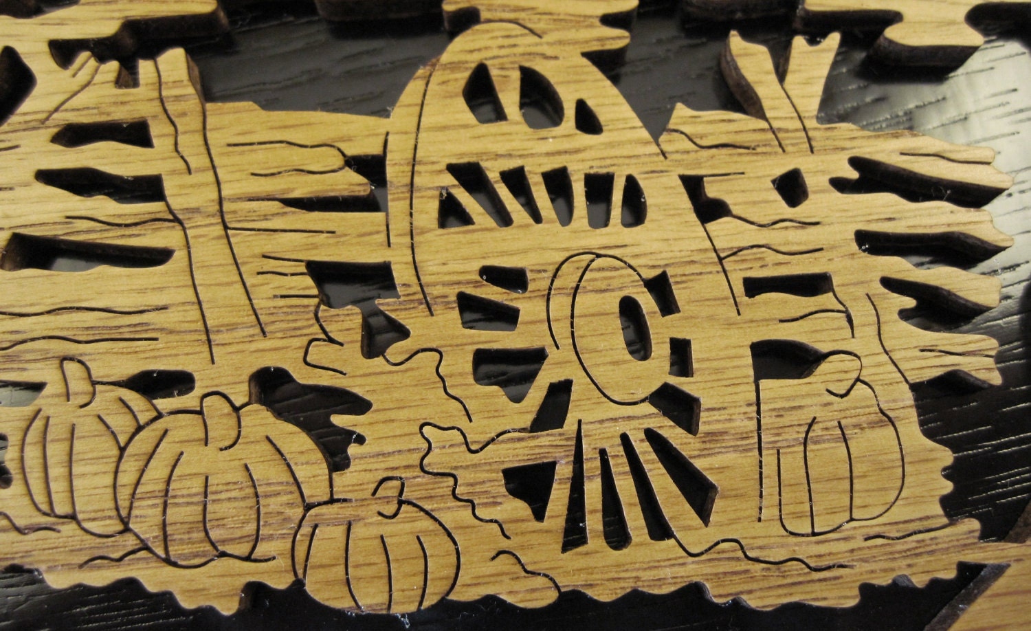 Scroll Saw Cut Country Fall Farm Scene - Etsy