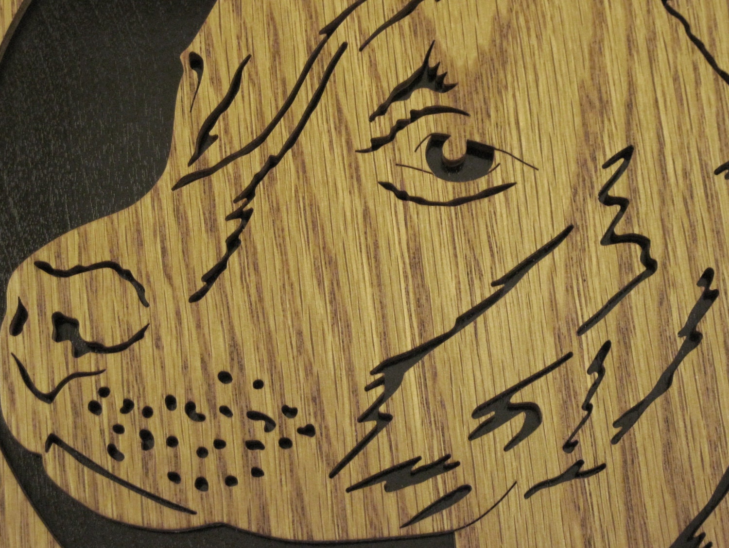 Pit Bull Scroll Saw Cut Wall Plaque - Etsy