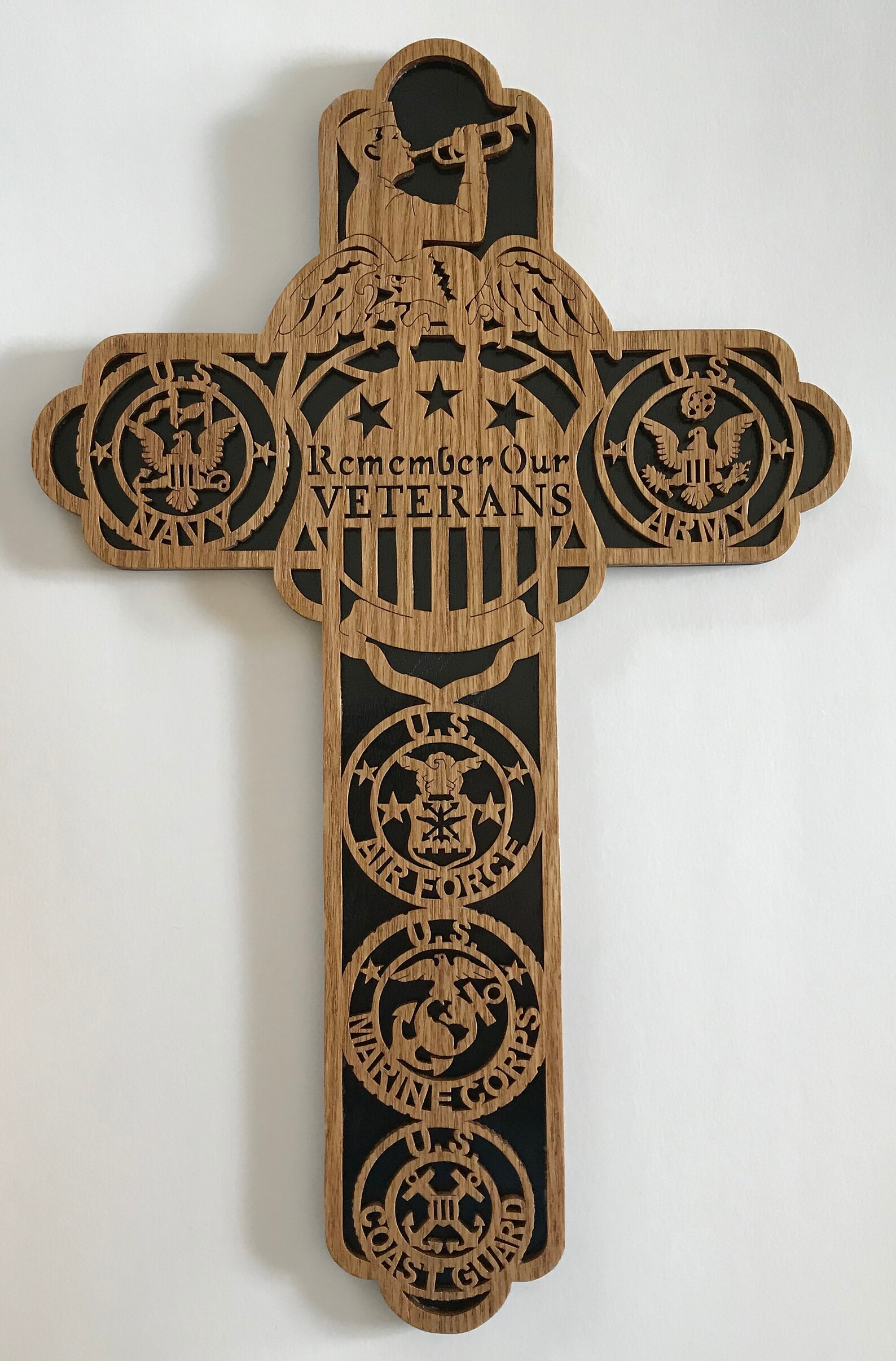 Remember Our Veterans Military Scroll Saw Woodworking Wall Hanging - Etsy