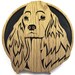 Cocker Spaniel Dog Face Scroll Saw Cut - Etsy