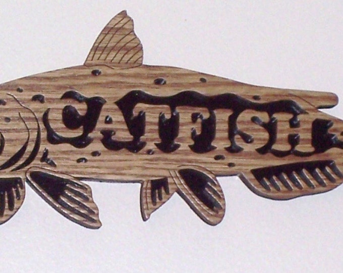 Catfish Scroll Saw Woodworking Cutting - Etsy