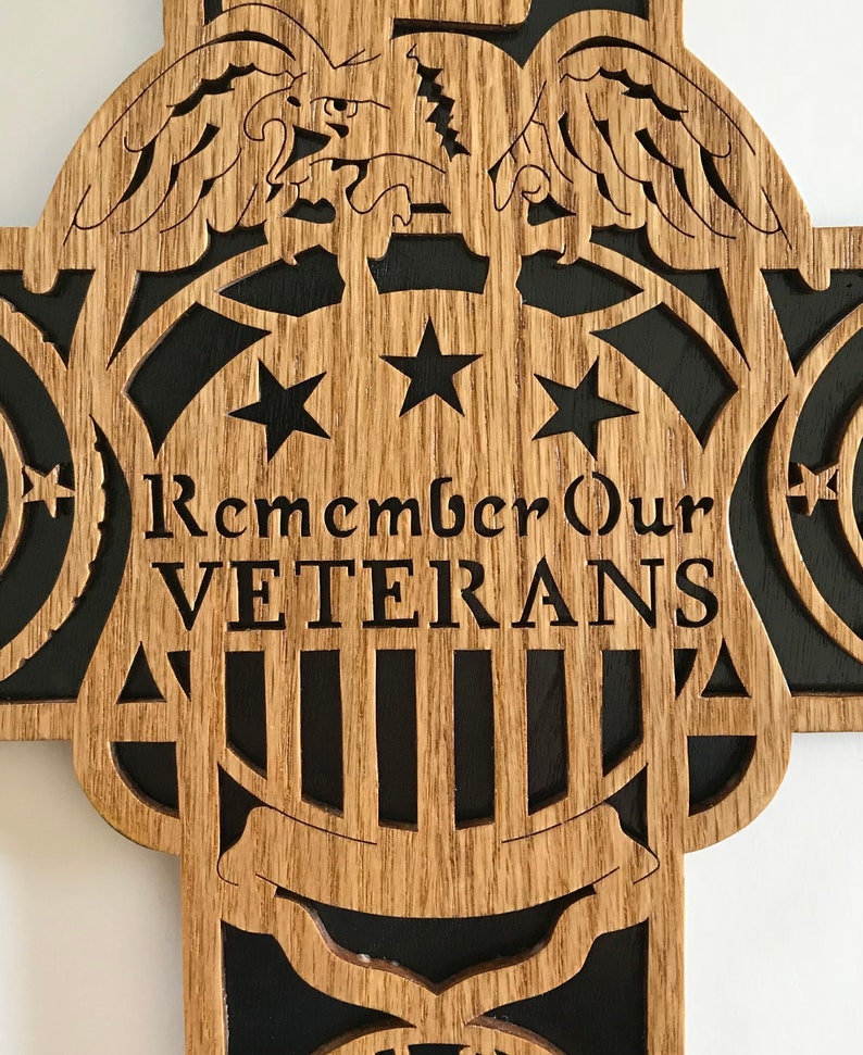 Remember Our Veterans Military Scroll Saw Woodworking Wall Hanging - Etsy