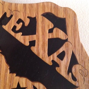 State of Texas Scroll Saw Cut - Etsy