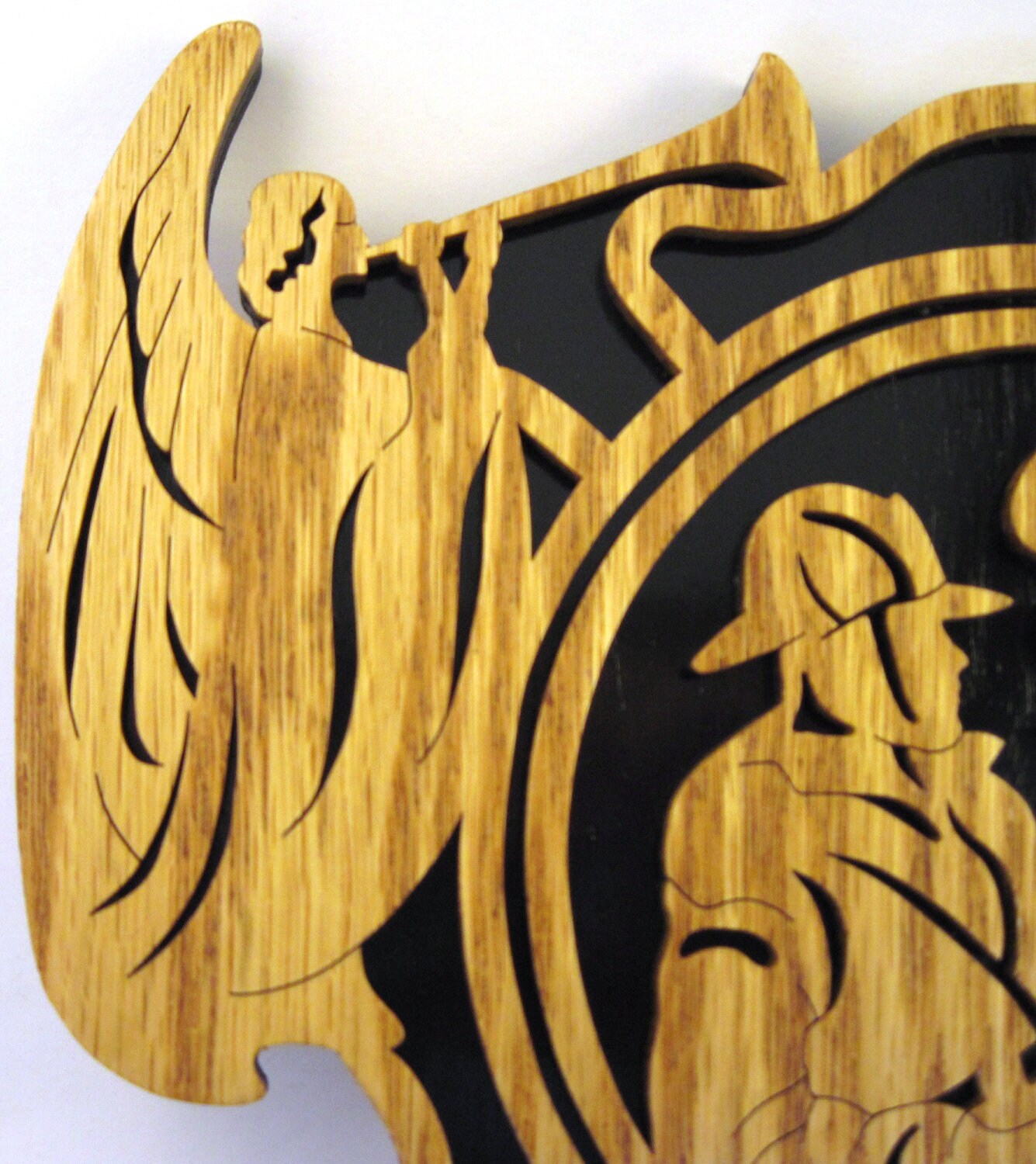 Firefighter and Angels Wall Plaque - Etsy