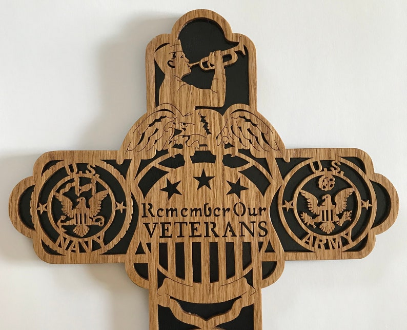 Remember Our Veterans Military Scroll Saw Woodworking Wall Hanging - Etsy