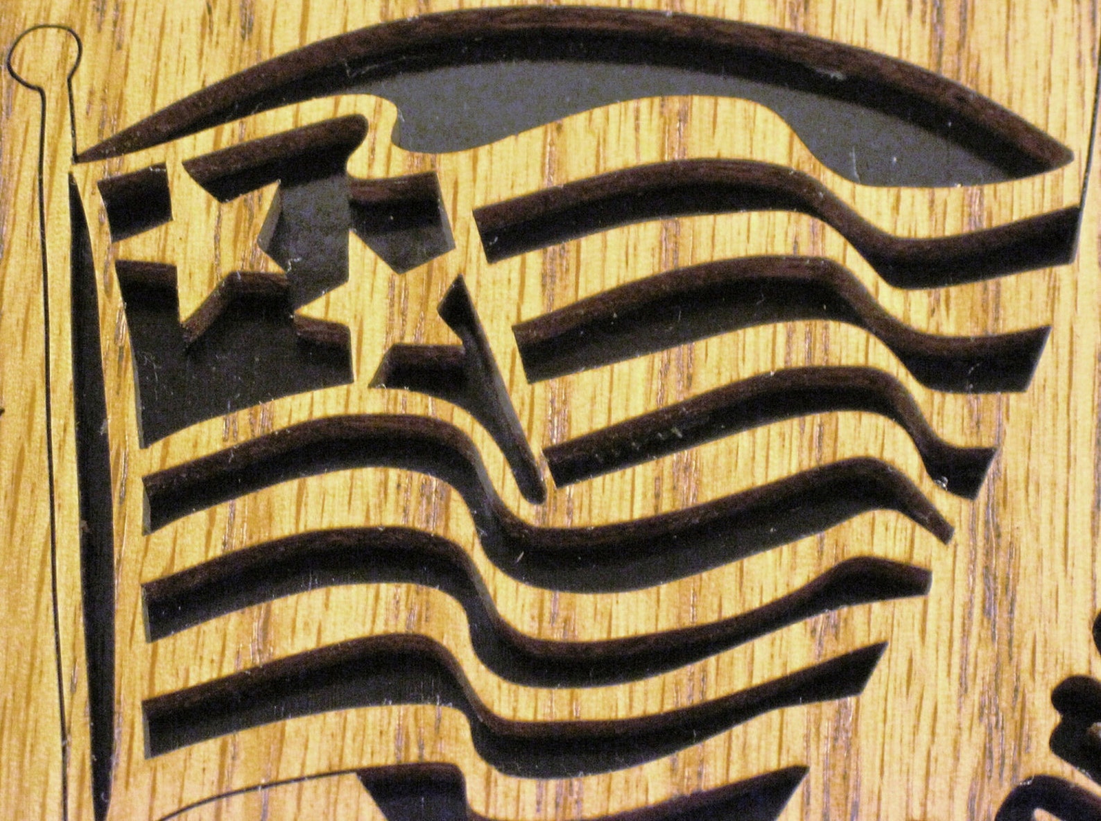 Stars and Stripes Forever Ribbon Scroll Saw Cut - Etsy