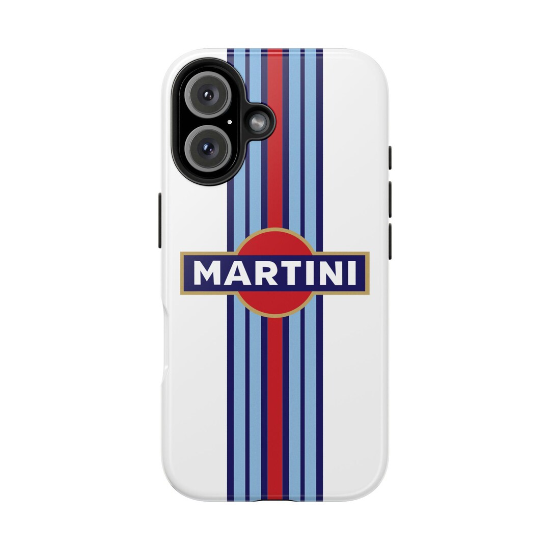 Martini Racing Livery Tough Phone Cases, Automotive Gift, Racing ...
