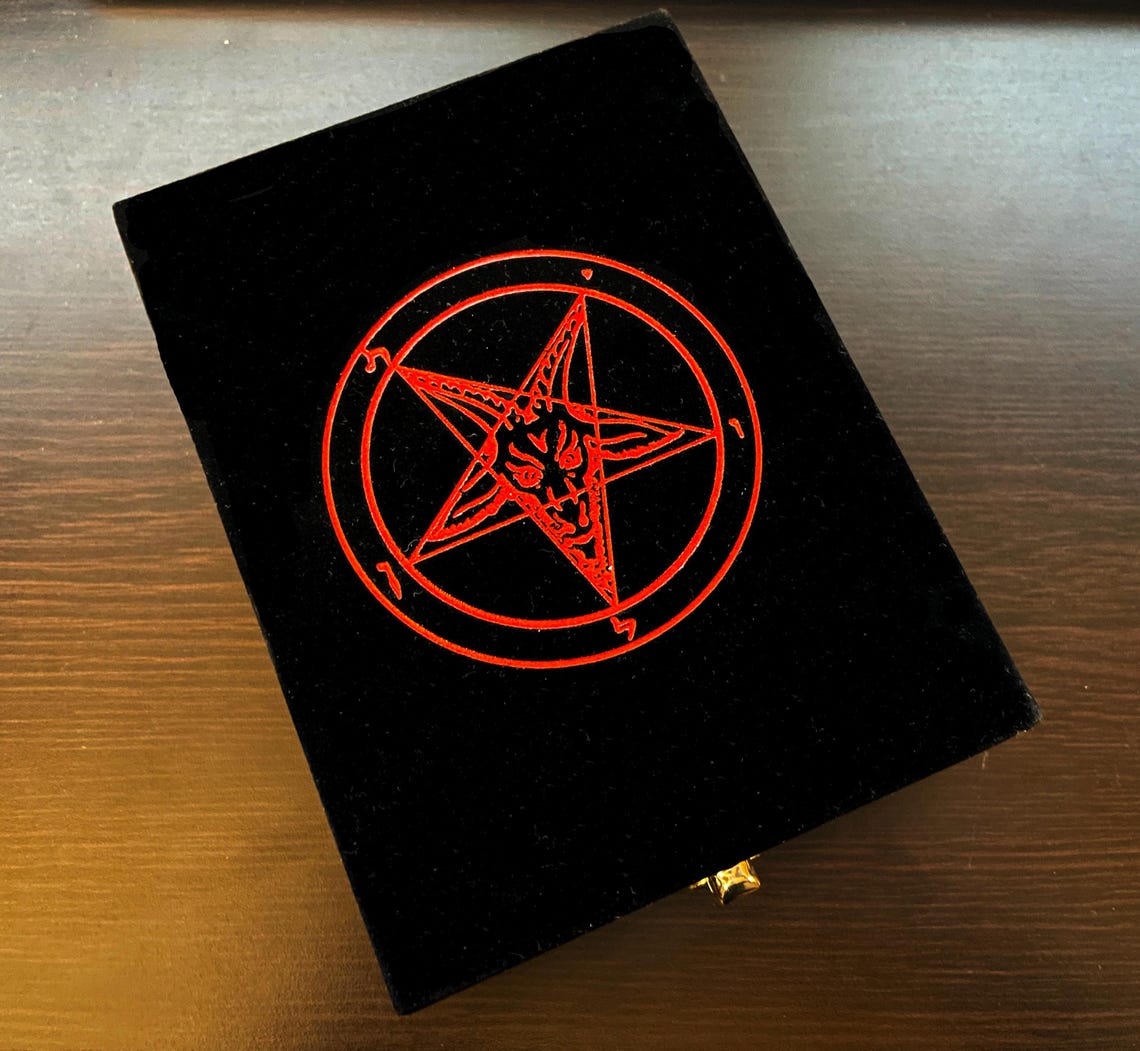 Baphomet Sigil Box - Etsy