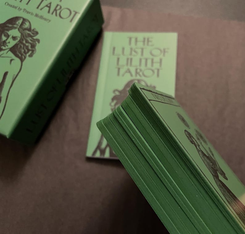 Lust of Lilith Tarot - Etsy