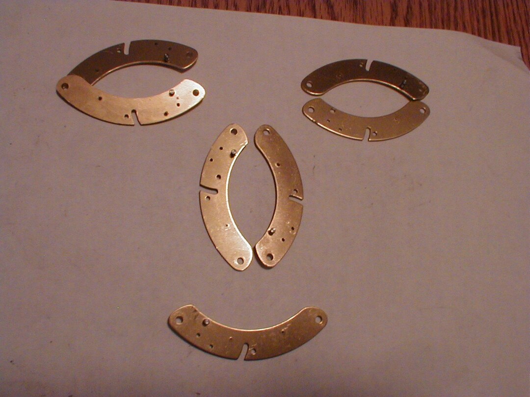 15 BRASS HAMMER PLATES - Etsy