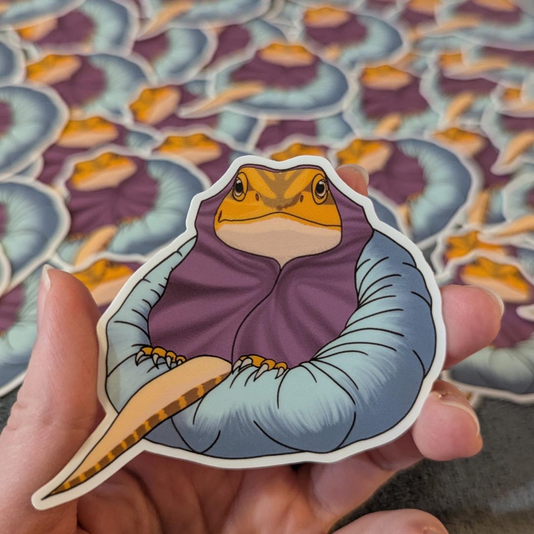 Cozy Dragon Sticker - Etsy