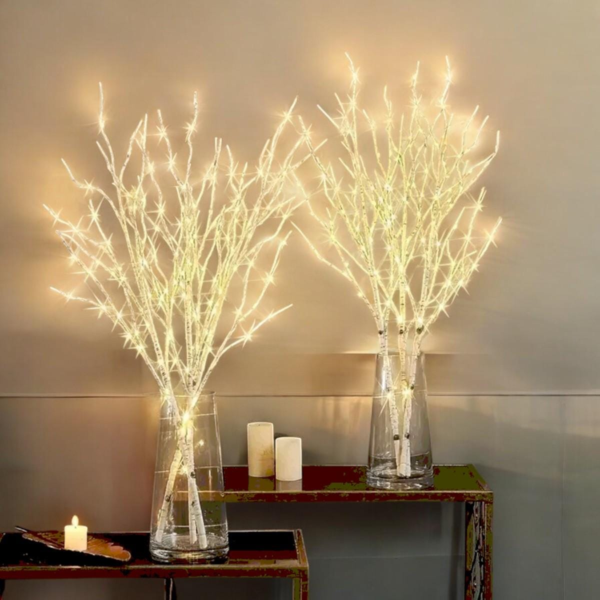 Enchanted Forest Lighted Branches – Elegant LED Twig Decorations for ...