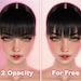 IMVU Extensions Soft Bangs Add-on Hair Mesh .xmf File - for Any Imvu ...