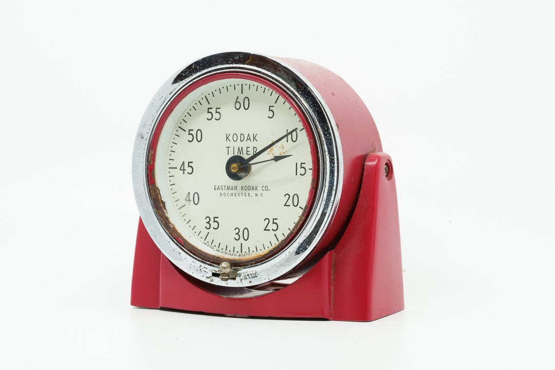 Vintage Eastman Kodak Wind-up Darkroom Timer T2085 With Mid-mod Charm ...