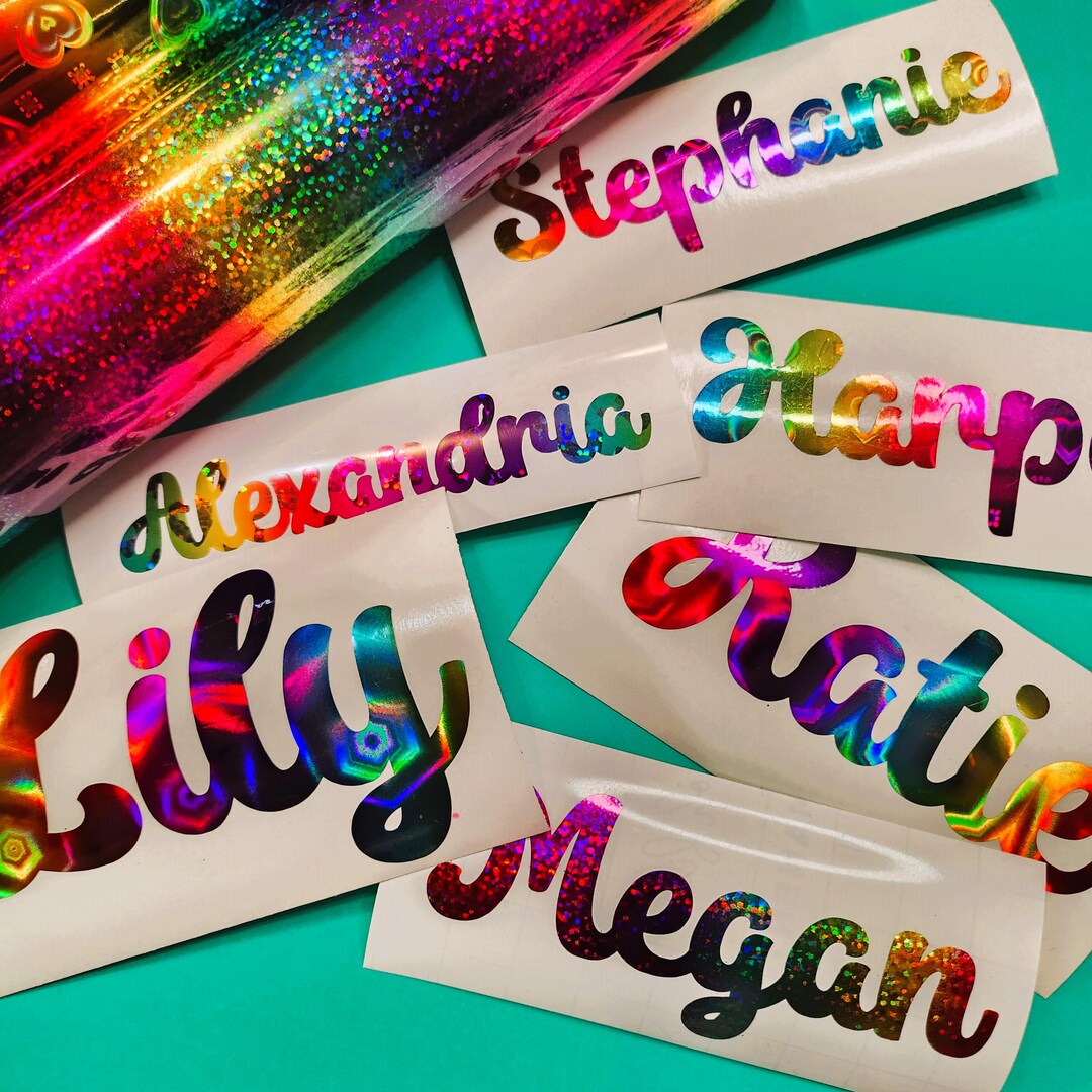 Funky Baby Font Vinyl Name Decal Sticker - Etsy