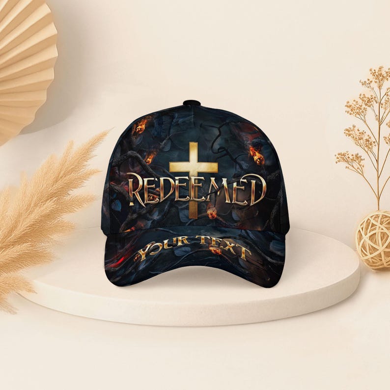 Custom Redeemed Christian Hats for Men Women, Personalized Jesus Hats ...