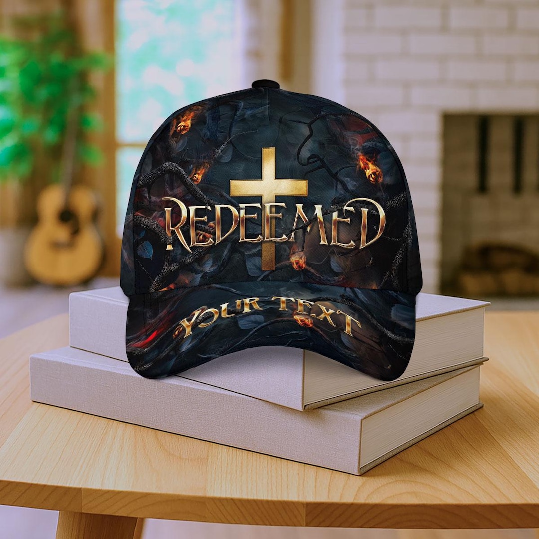 Custom Redeemed Christian Hats for Men Women, Personalized Jesus Hats ...