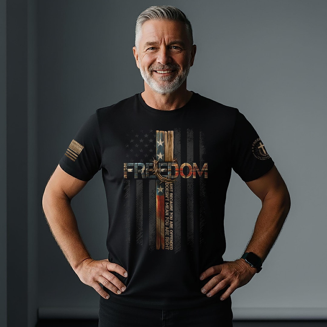 Freedom T-shirt, Patriotic Freedom Shirt, Freedom Shirts for Men ...