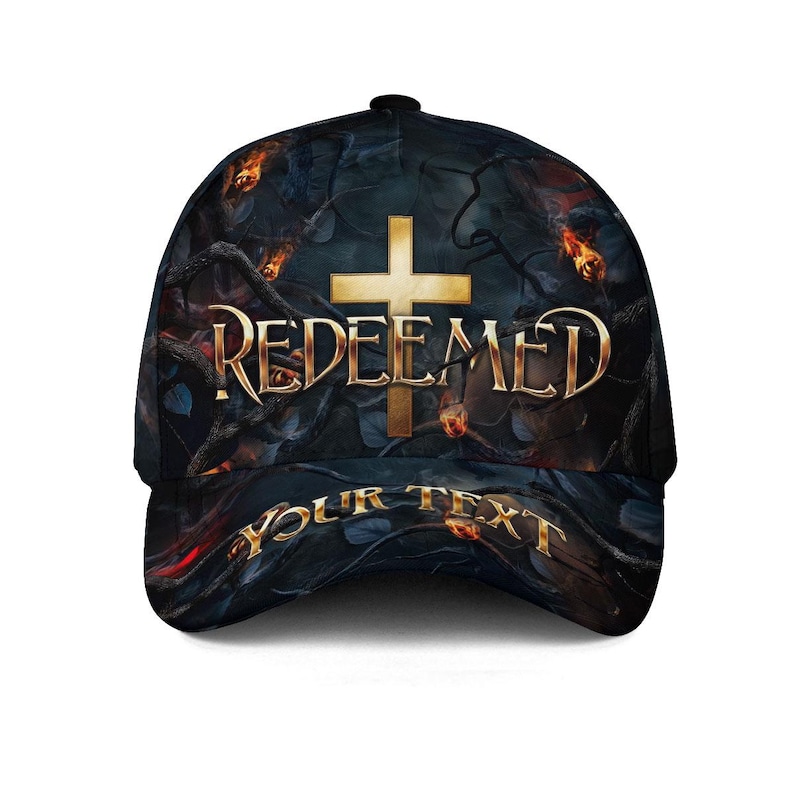 Custom Redeemed Christian Hats for Men Women, Personalized Jesus Hats ...