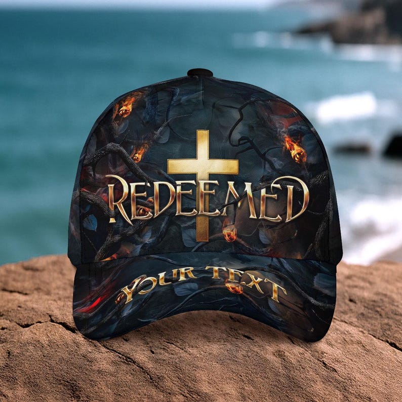 Custom Redeemed Christian Hats for Men Women, Personalized Jesus Hats ...