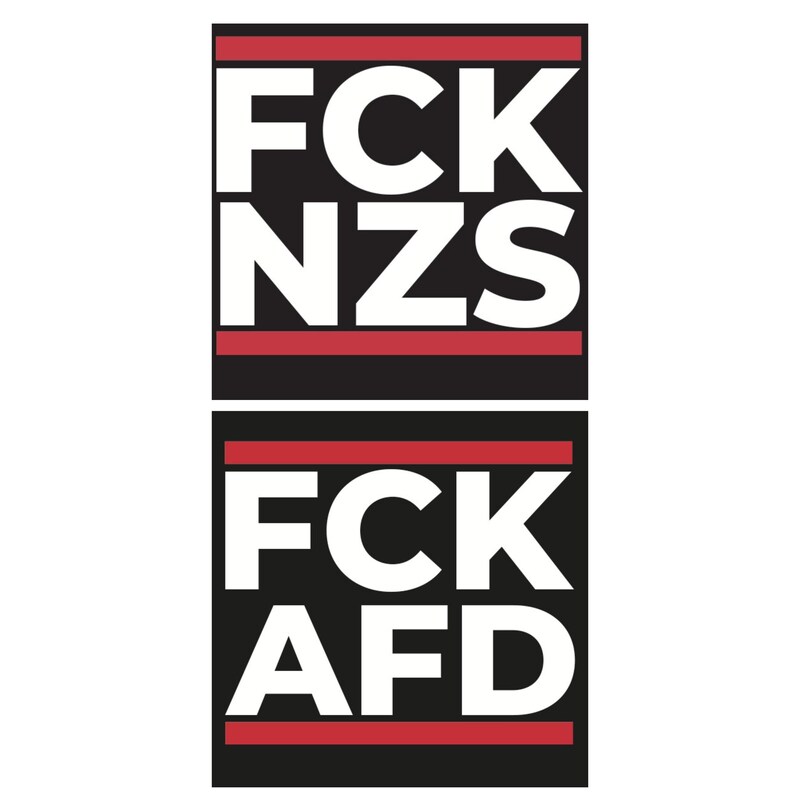 Fck afd sticker - Etsy.de