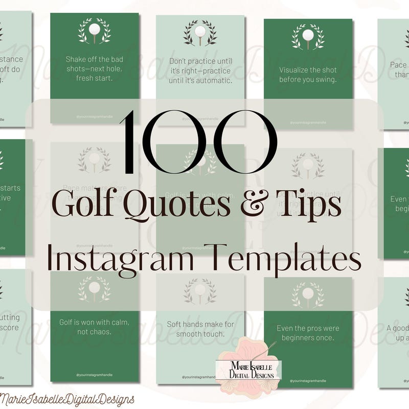 Golf Day Post - Etsy