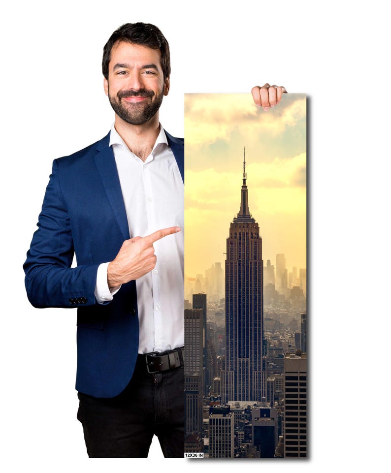 Empire State Building Gold, NYC, Manhattan, New York, USA - Etsy