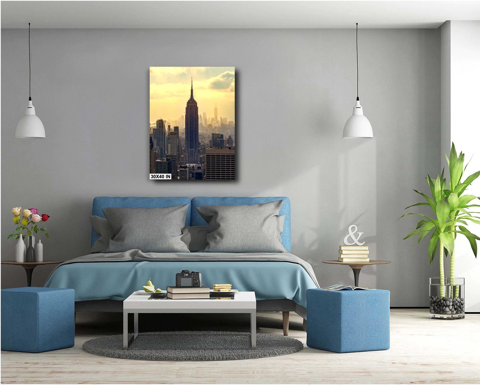 Empire State Building Gold, NYC, Manhattan, New York, USA - Etsy