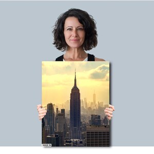 Empire State Building Gold, NYC, Manhattan, New York, USA - Etsy
