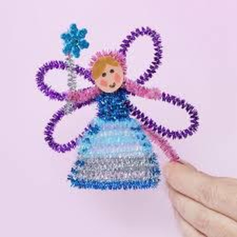 Gliter Color Pipe Cleaner Craft 100 Pcs for Steam Art and Craft DIY ...