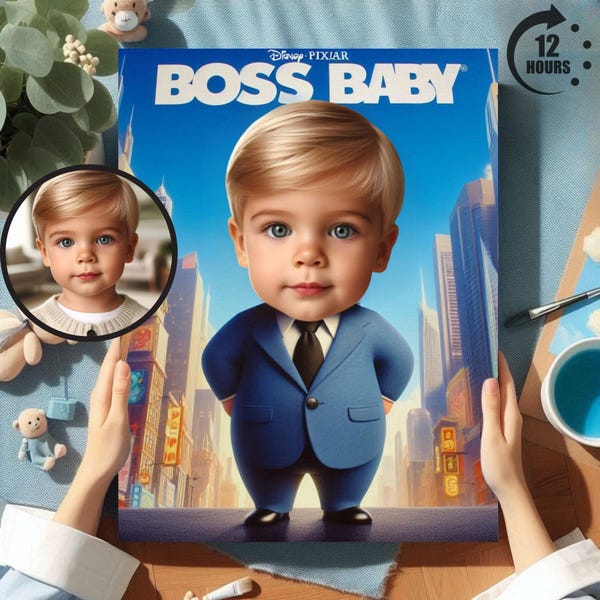 Boss Baby Poster - Etsy