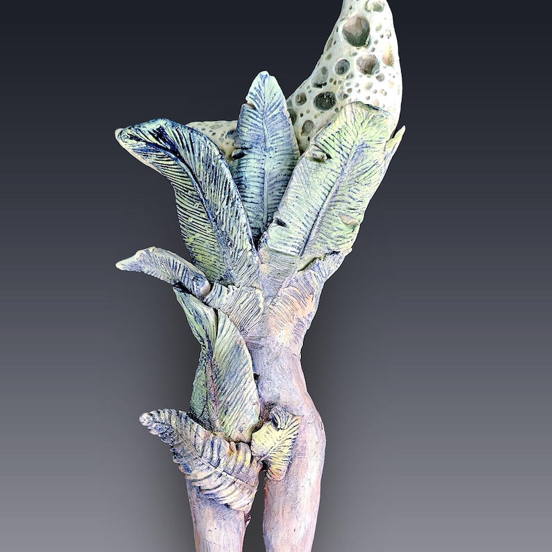 Moon Over Miami 3 Ceramic Sculpture by Artist Victoria Rose Martin - Etsy