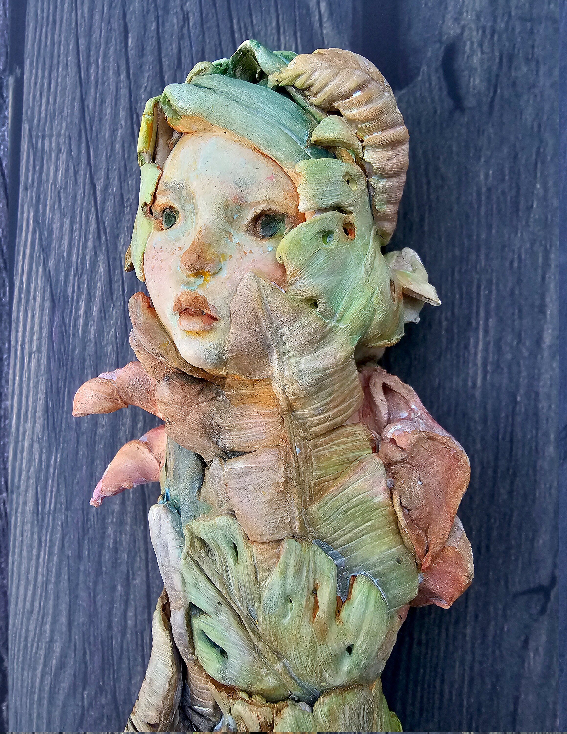 Monstera Ceramic Sculpture by Artist Victoria Rose Martin - Etsy
