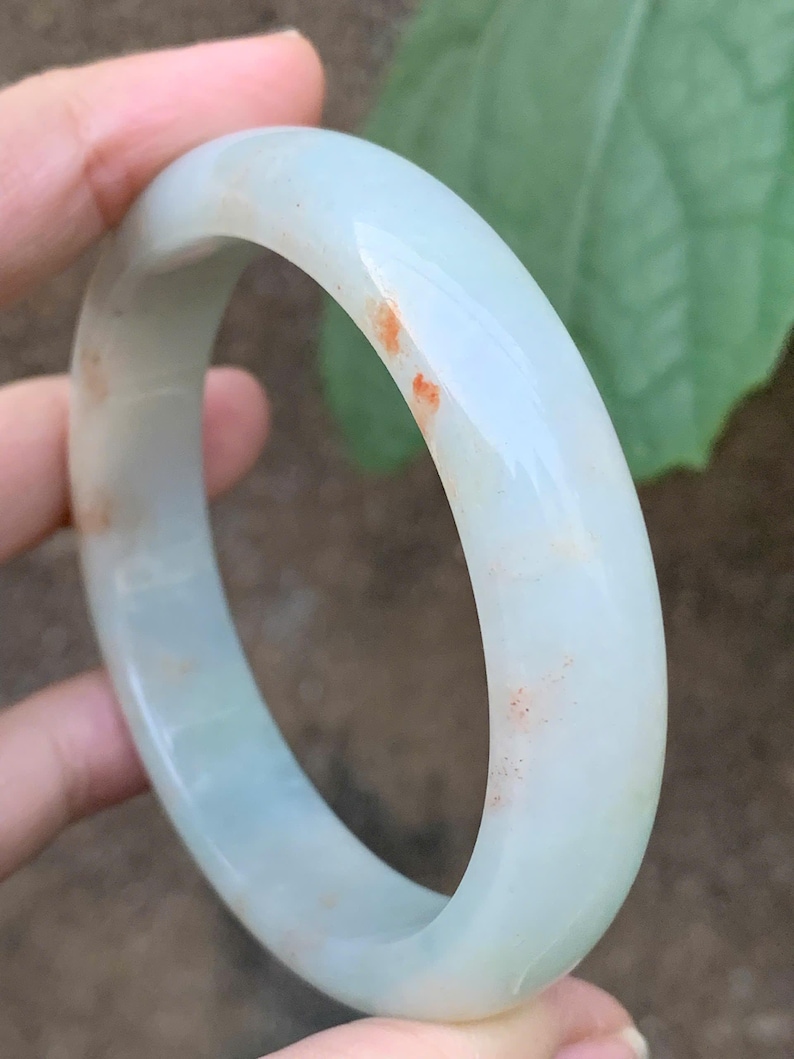 Natural Grade A Burma Jadeite Bangle 56mm - Untreated - Certificated - Etsy