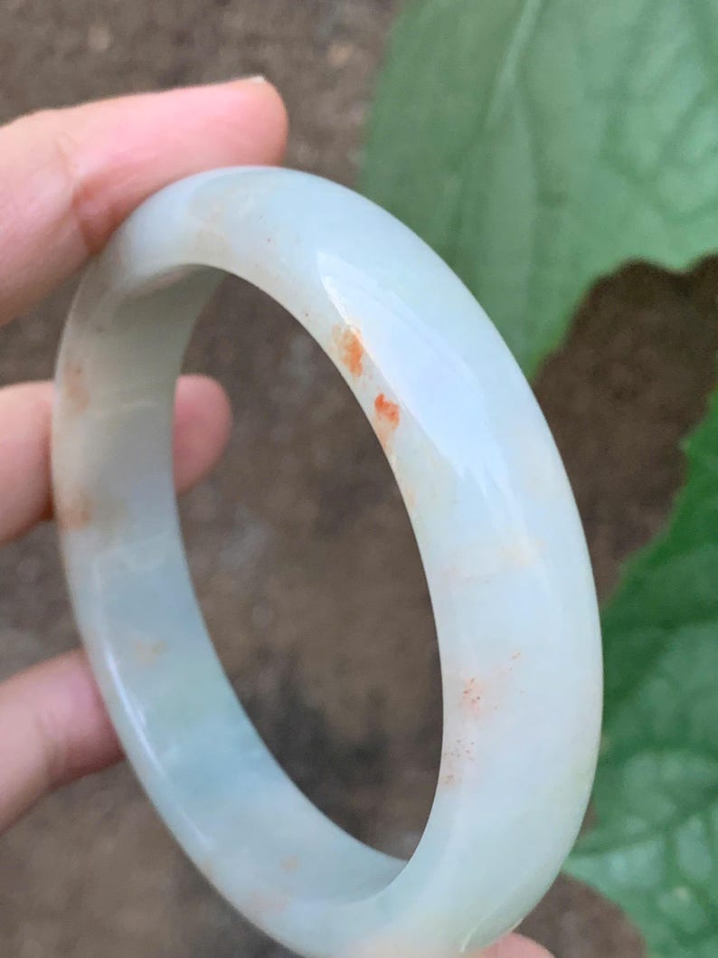 Natural Grade A Burma Jadeite Bangle 56mm - Untreated - Certificated - Etsy