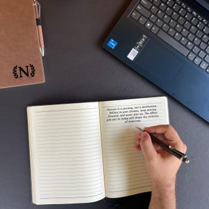 Personalized Leather Journal, Corporate Logo Gift, Business Gift ...