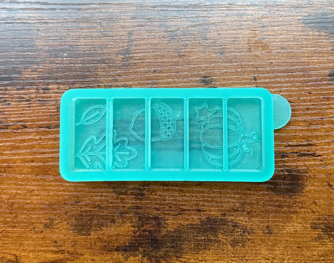 Wax Melt/snap Bar or Chocolate Bar Silicon Mold. Fall Season - Etsy