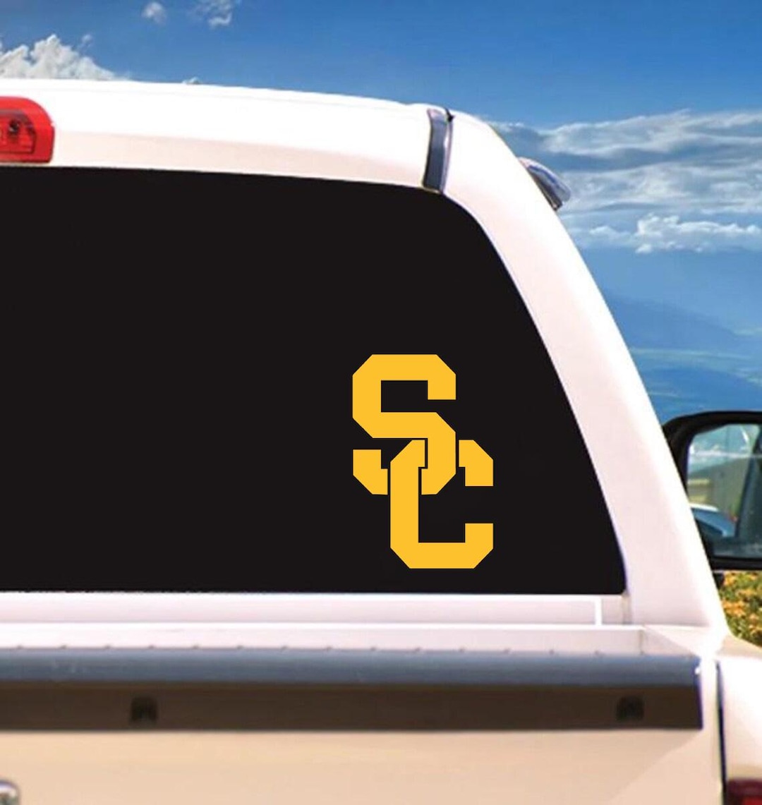USC Trojans Vinyl Sticker Decal: Car, Laptop, Water Bottle - Etsy