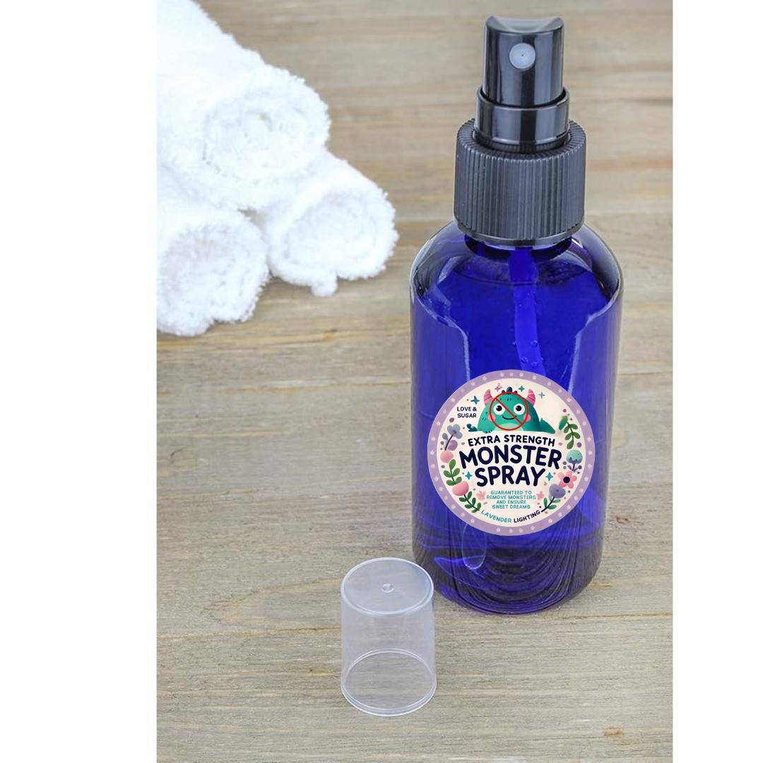 Lavender Monster Repellent Spray for Kids – Calming Room Spray for ...