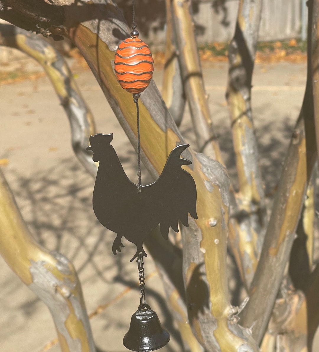 Rooster Hanging Chime - Etsy