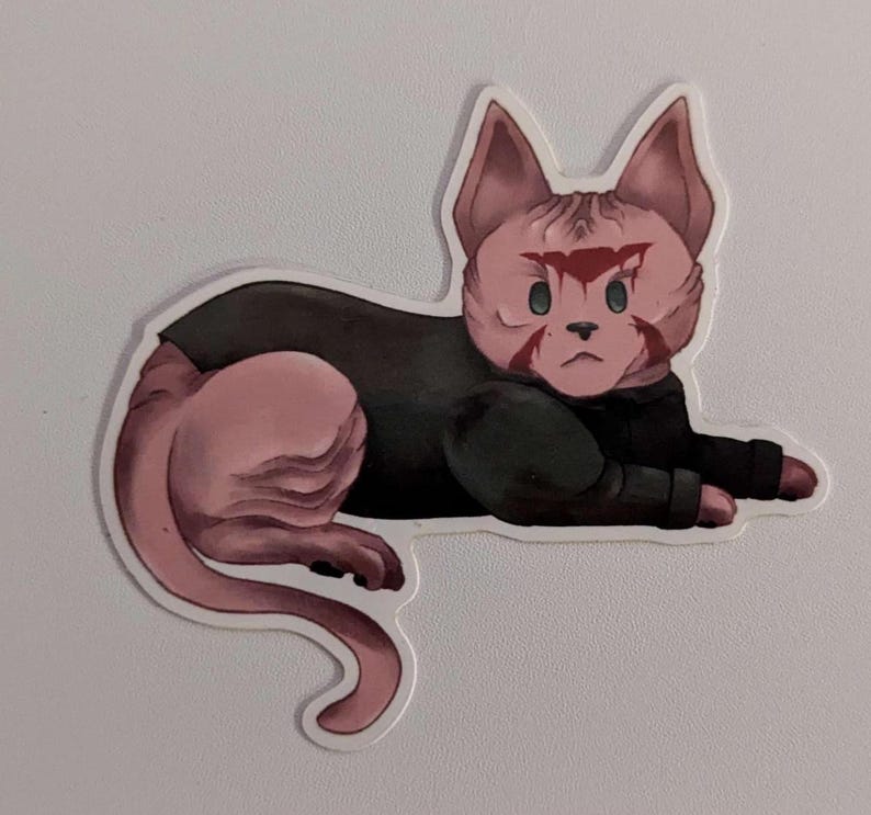 Horror Icons / Slasher Cats Stickers 2.5" Vinyl Glossy Stickers / Ghost ...