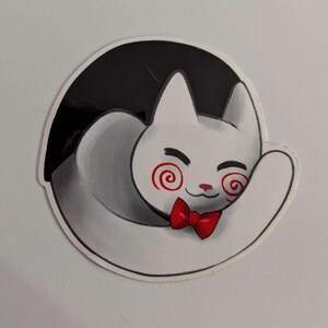 Horror Icons / Slasher Cats Stickers 2.5" Vinyl Glossy Stickers / Ghost ...