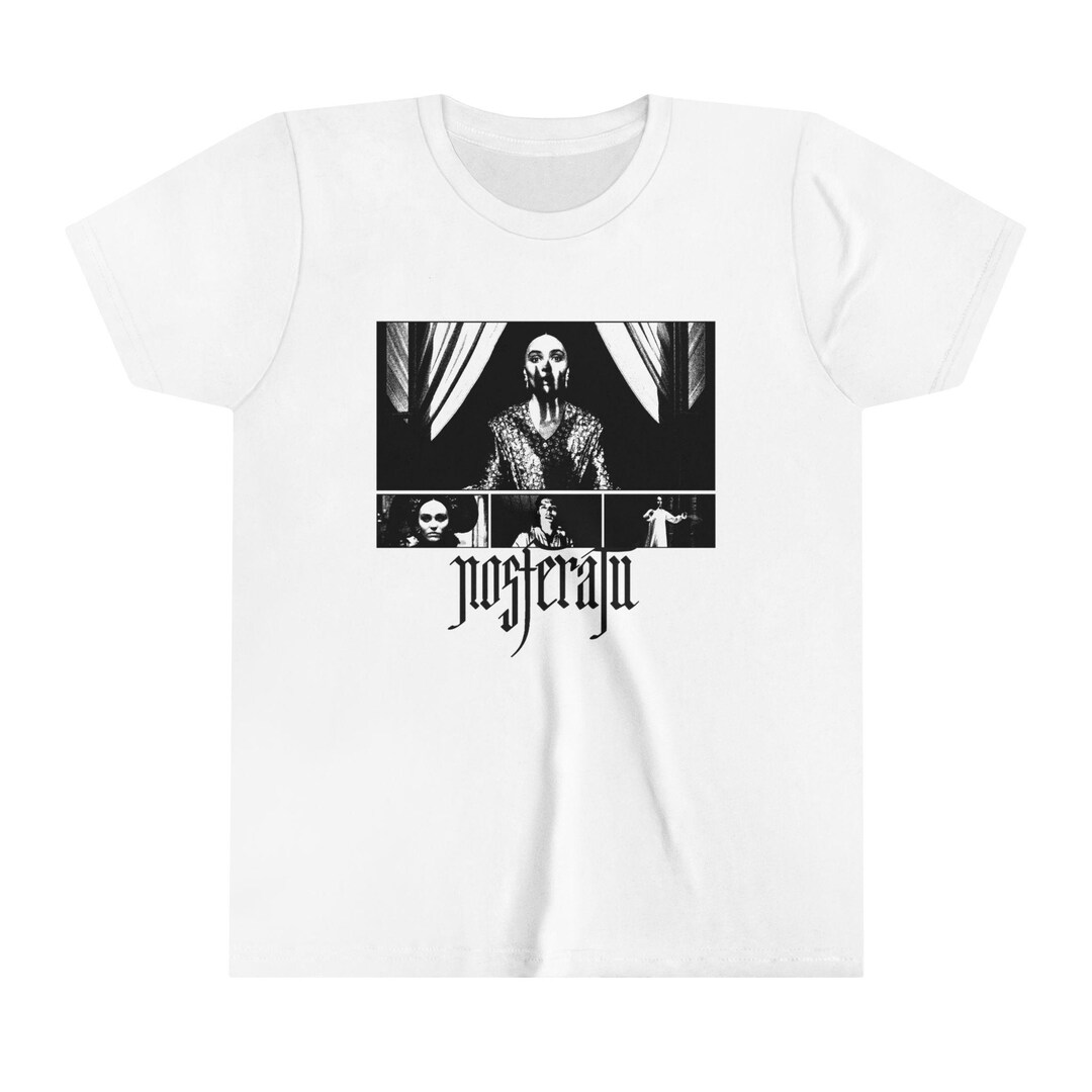 Nosferatu Baby Tee 2024 - Vintage Gothic Graphic T-shirt - Horror Movie ...