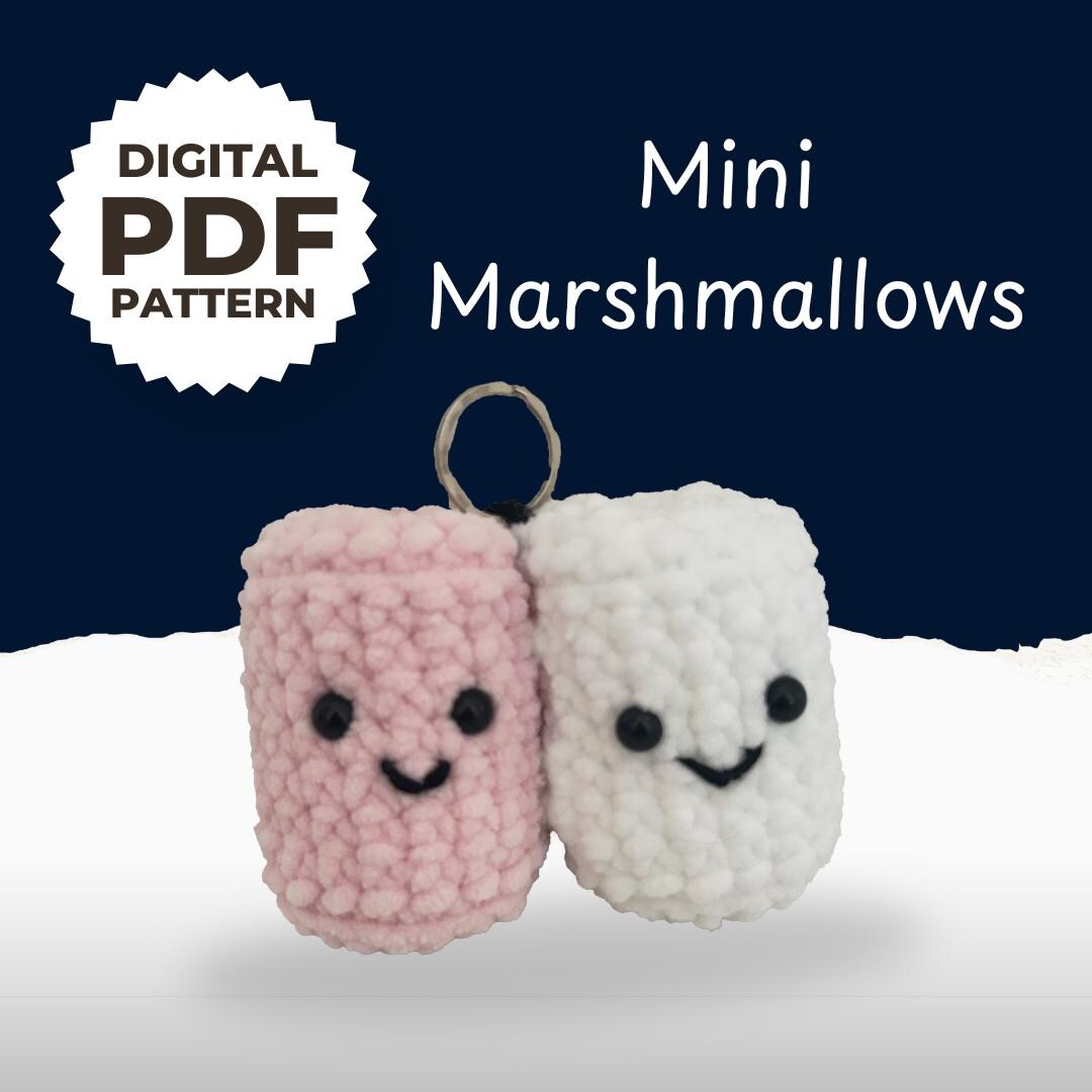 Crochet Mini Marshmallows Digital Pattern - Etsy