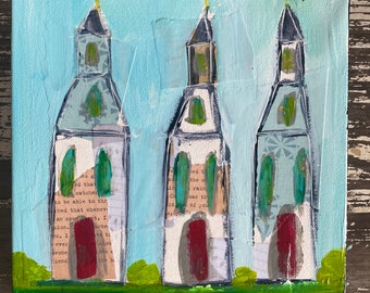 Abstract Church Art | Etsy